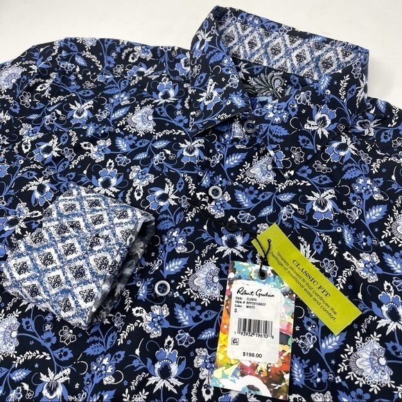 Robert Graham | Shirts | Robert Graham Clovis Long Sleeve Button Shirt ...